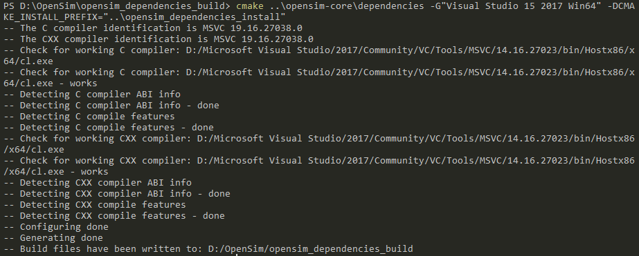 OpenSim源码安装 | 萤火